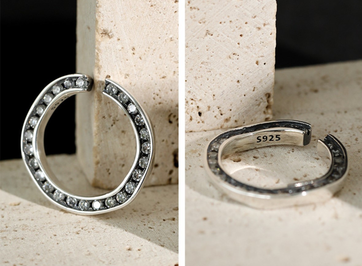 S925｜クリスタル内蔵リング UP to YOU 問屋・仕入れ・卸・卸売の専門【仕入れならNETSEA】