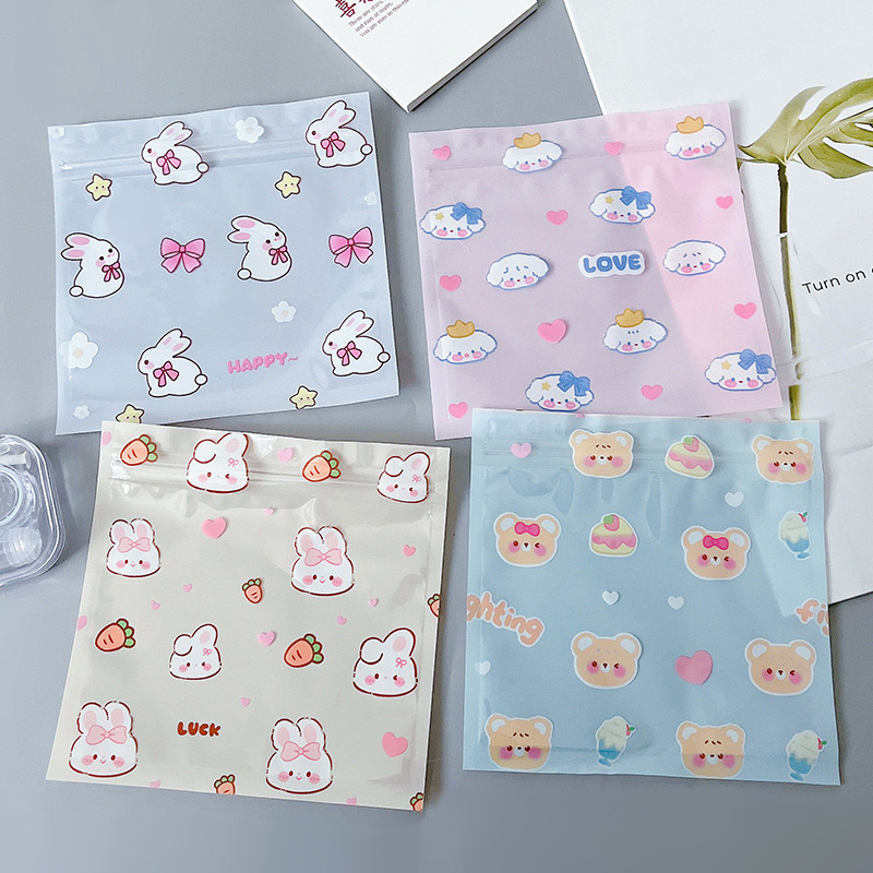 チャック付き袋 ビニール 半透明 小分け袋 13.5*13.5cm ラッピング袋 プレゼント袋 アオキ商店 | 卸売・ 問屋・仕入れの専門サイト【NETSEA】