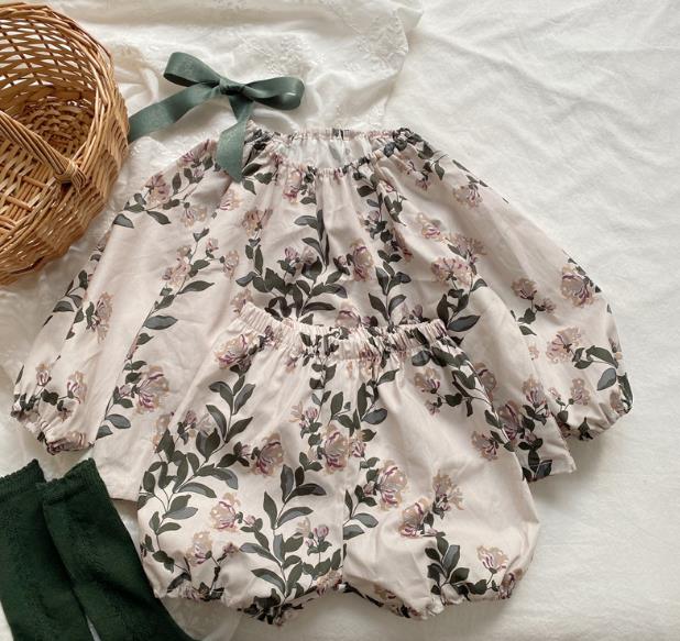 2023春新品★子供服 長袖＋ショートパンツ セットアップ 80-130cm Sun Flower 問屋・仕入れ・卸・卸売の専門【仕入れならNETSEA】