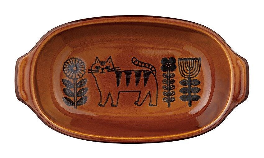 TW-86431 グラタン皿 オーバル アメ fika 雑貨のFULTAC（フルタック） 問屋・仕入れ・卸・卸売の専門【仕入れならNETSEA】