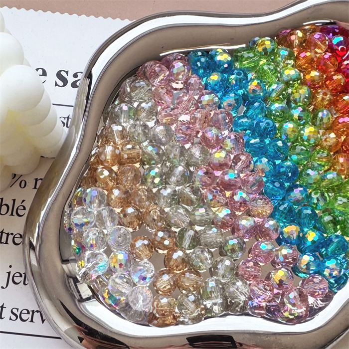 8mm 人工水晶 穴ありデコパーツDIY ビーズパーツ デコ素材 手芸材料 チェーンパーツ WAYOMALL 問屋・仕入れ・卸・卸売の専門【仕入れならNETSEA】