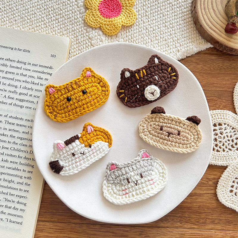 ins新作 韓国風 子供用 ヘアアクセサリー ヘアピン ヘアクリップ 可愛い ニット LENA | 卸売・ 問屋・仕入れの専門サイト【NETSEA】