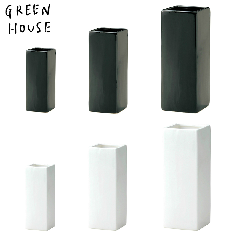 GREEN HOUSE(グリーンハウス） 2023SS 新作 モノトーン フラワーベース 002 Paddy’s Market (パディスマーケット) 問屋・仕入れ・卸・卸売の専門【仕入れなら ...