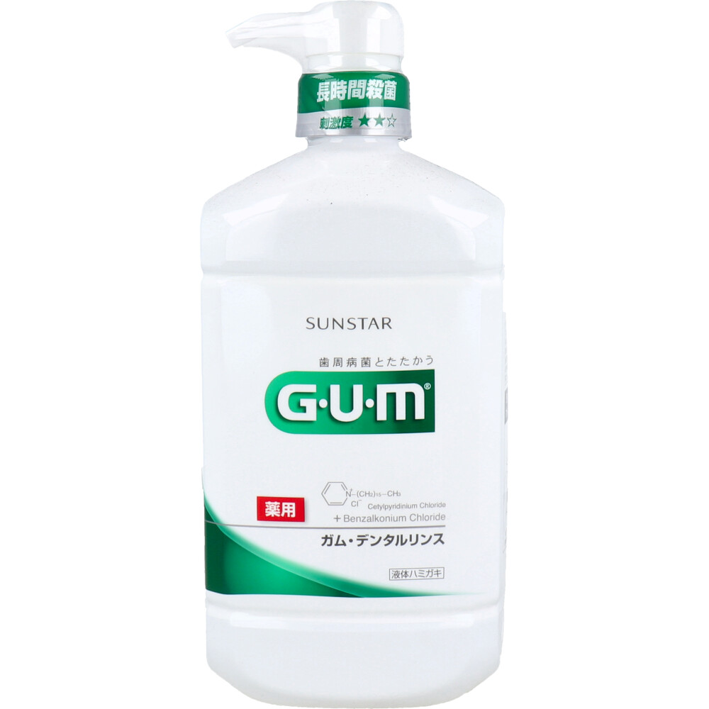 GUM ガム・デンタルリンス 薬用 レギュラータイプ 960mL Drop-カネイシ(株) -顧客直送専門- | 卸売・ 問屋・仕入れの専門 ...