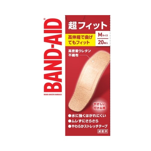 J&J バンドエイド 超フィット Mサイズ 20枚 森川産業 株式会社 問屋・仕入れ・卸・卸売の専門【仕入れならNETSEA】