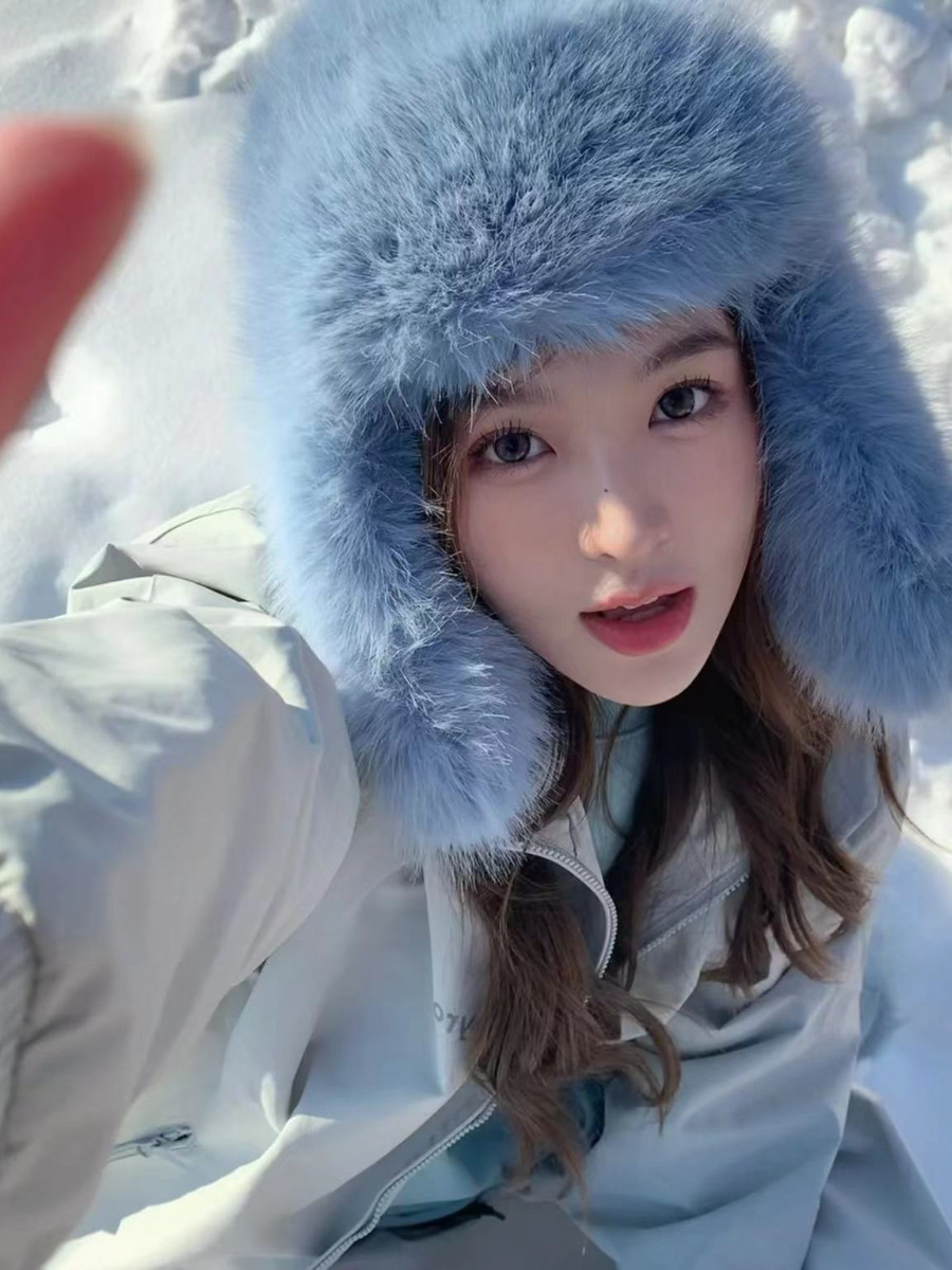 ★5色★ パイロットハット ファー帽子 ins撮影 小顔ハット 韓国デイリーファッション 株式会社 C2Jジャパン 問屋・仕入れ・卸・卸売の専門【仕入れならNETSEA】