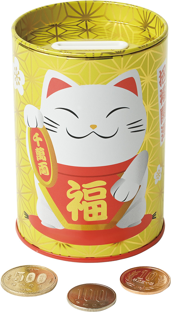 ペン立て缶貯金箱＜まねき猫＞ 18-72 株式会社東亞 | 卸売・ 問屋・仕入れの専門サイト【NETSEA】