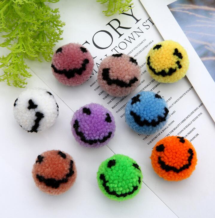 くるみボタン デコパーツ ボールチャーム フェークファー diy 3cmボール ナイロンボール CONFOR 問屋・仕入れ・卸・卸売の専門【仕入れならNETSEA】