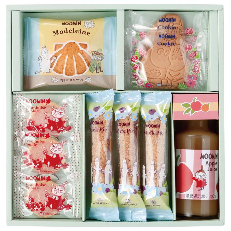 ムーミン ジュース&スイーツセット MS-15N HAMANO 問屋・仕入れ・卸・卸売の専門【仕入れならNETSEA】