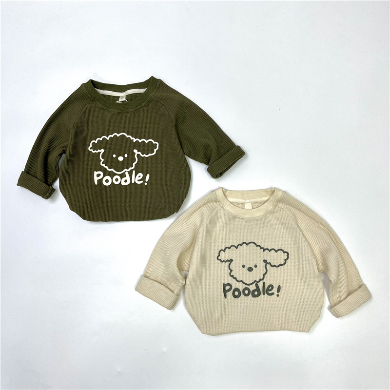 2024春新作 INS 韓国風子供服 キッズ服 長袖 トップス 2色 80-130cm LENA 問屋・仕入れ・卸・卸売の専門【仕入れならNETSEA】