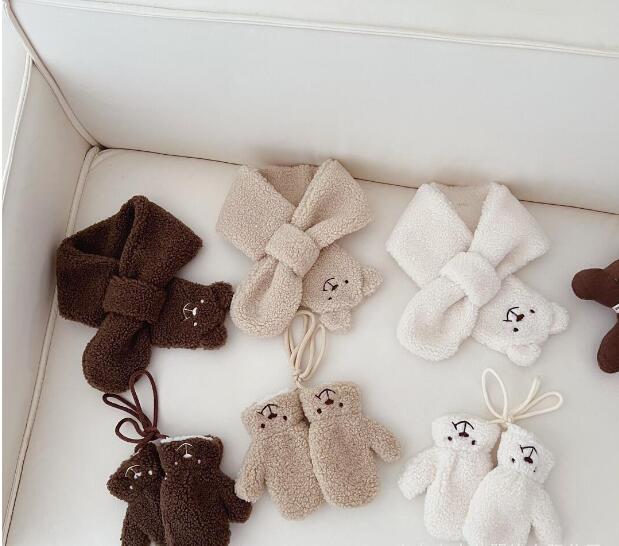 手袋 グローブ マフラー 子供用 女の子 男の子 ふんわり 防寒 冬対策 2点セット TGB株式会社 問屋・仕入れ・卸・卸売の専門【仕入れならNETSEA】