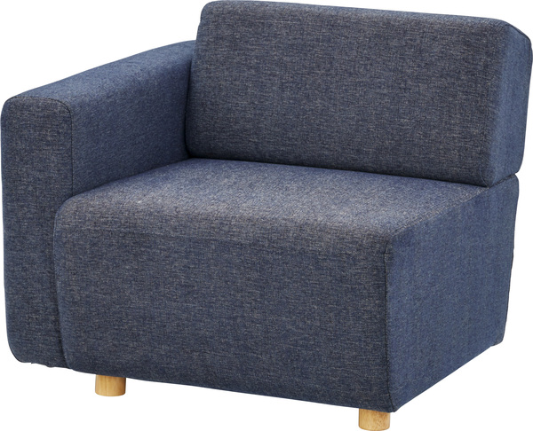 MITASインテリア キューブ 片肘ソファ(向かって左肘))ソファ ネイビー SS-118NVC | 卸売・ 問屋・仕入れの専門サイト【NETSEA】