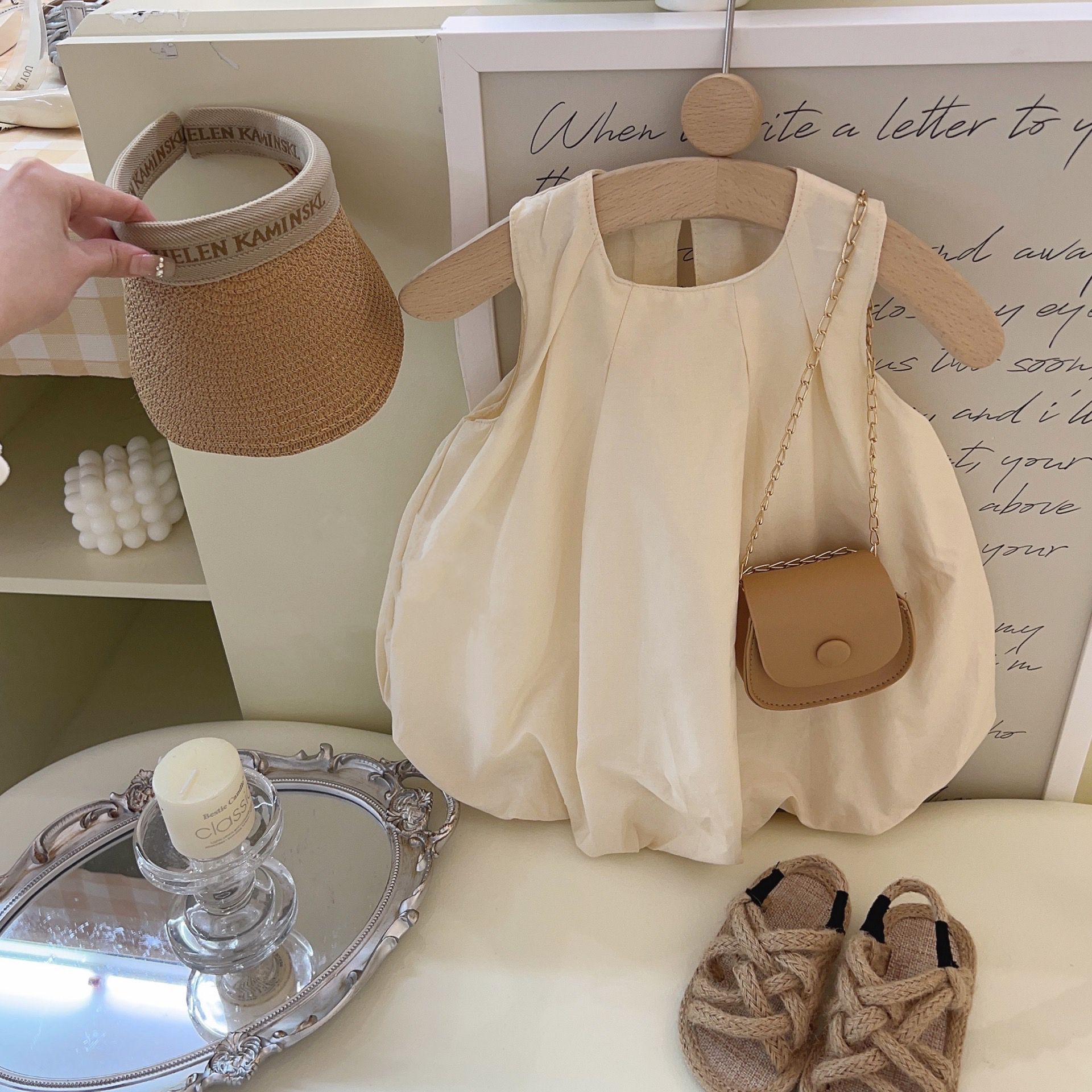 2024新作 韓国風 ベビー服 子供服 女の子 袖なしワンピース 80-130cm 個人事業主 Light of the sea 問屋・仕入れ・卸・卸売の専門【仕入れならNETSEA】