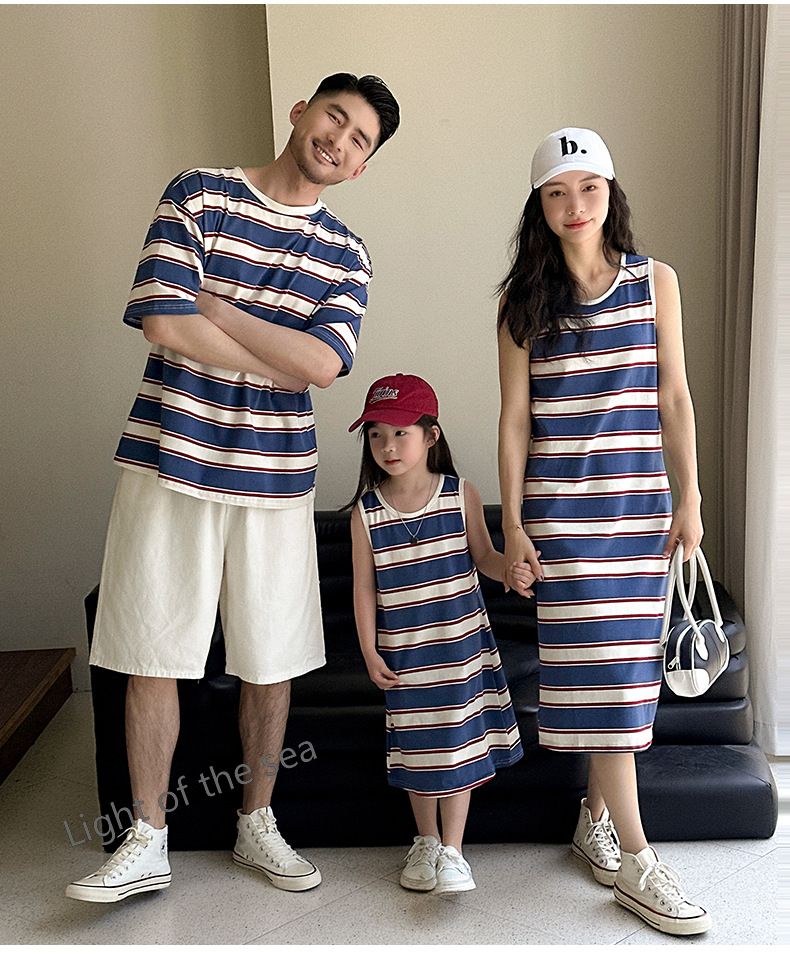 2024新作 韓国子供服 親子服 男女兼用 レジャー2点セット+ワンピース 分けて販売 80-140cm 個人事業主 Light of the sea 問屋・仕入れ・卸・卸売の専門【仕入れなら ...