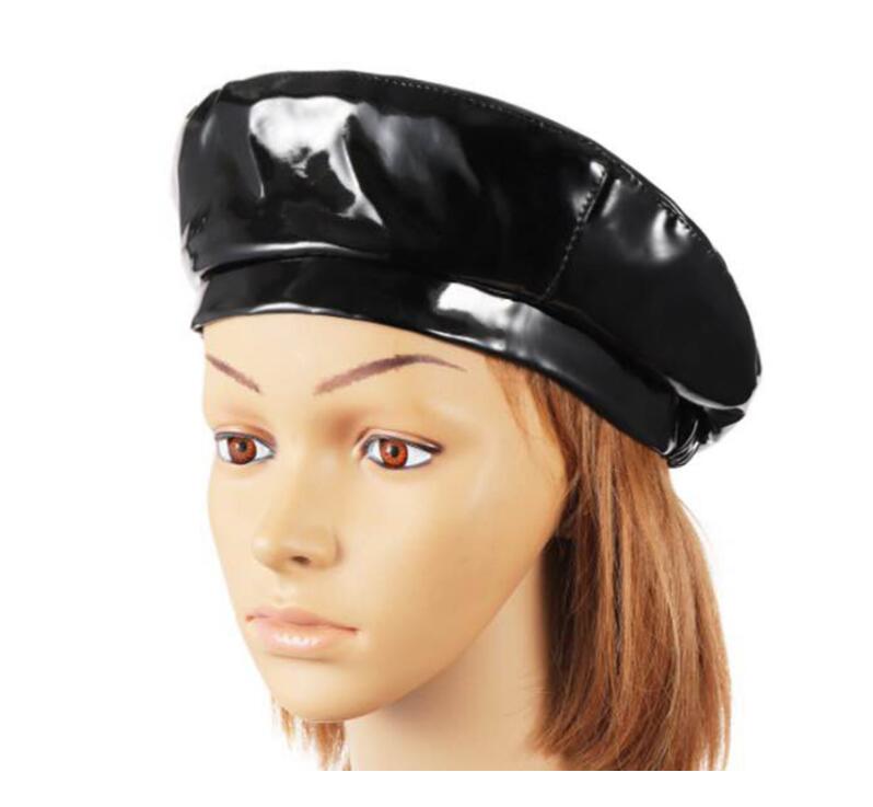 ヒップポップベレー帽 PUベレー帽 ダンスベレー帽 ヒップホップ帽子 パーティー帽子 レディースベレー帽 | 卸売・ 問屋・仕入れの専門サイト【NETSEA】