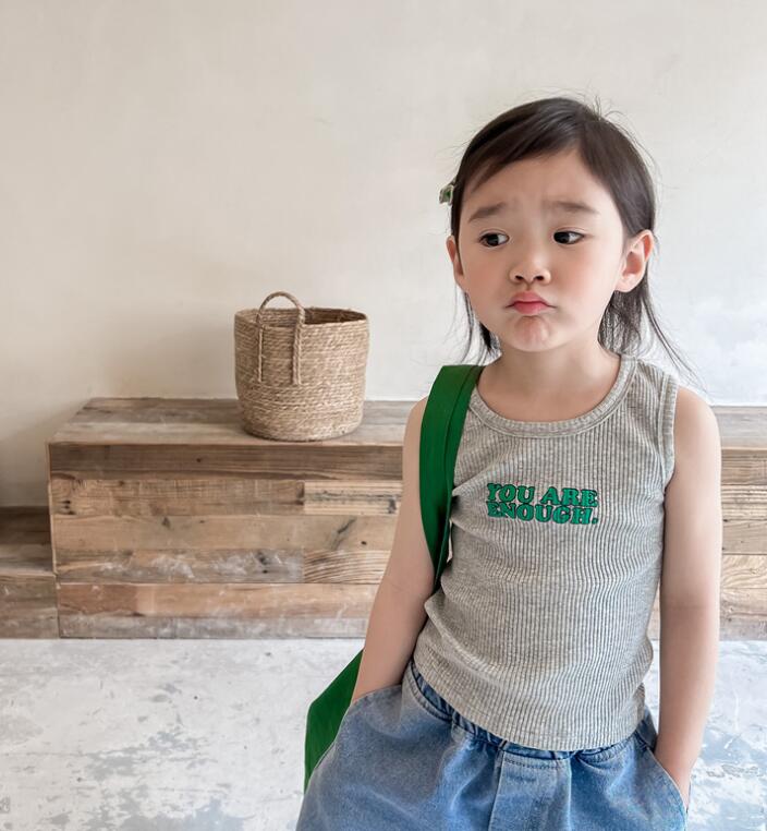 2024★夏新作★韓国風子供服★ベスト★2色80-130CM BBM 株式会社 問屋・仕入れ・卸・卸売の専門【仕入れならNETSEA】