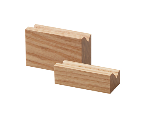 リングスタンド2本用S 置き型 木製 バウム色 AR-1145-NW-S 株式会社 P－Connection 問屋・仕入れ・卸・卸売の専門【仕入れならNETSEA】