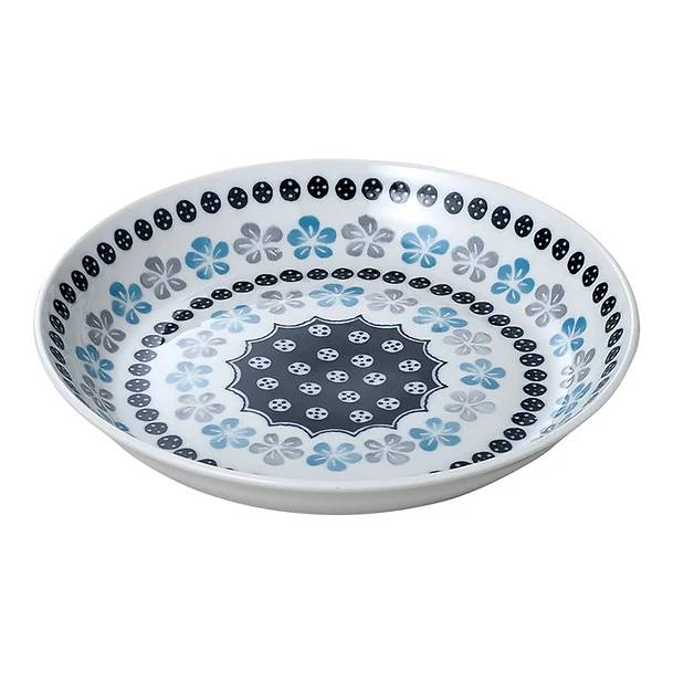 ポタリーフィールド ブルーフラワー スープカレー皿 22.5cm | 卸売・ 問屋・仕入れの専門サイト【NETSEA】