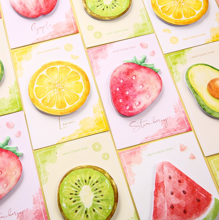 クリエイティブなフルーツ付箋、立体付箋、付箋、ティアオフ学生メモパッド、小さなノート MUGI 優品 問屋・仕入れ・卸・卸売の専門【仕入れならNETSEA】