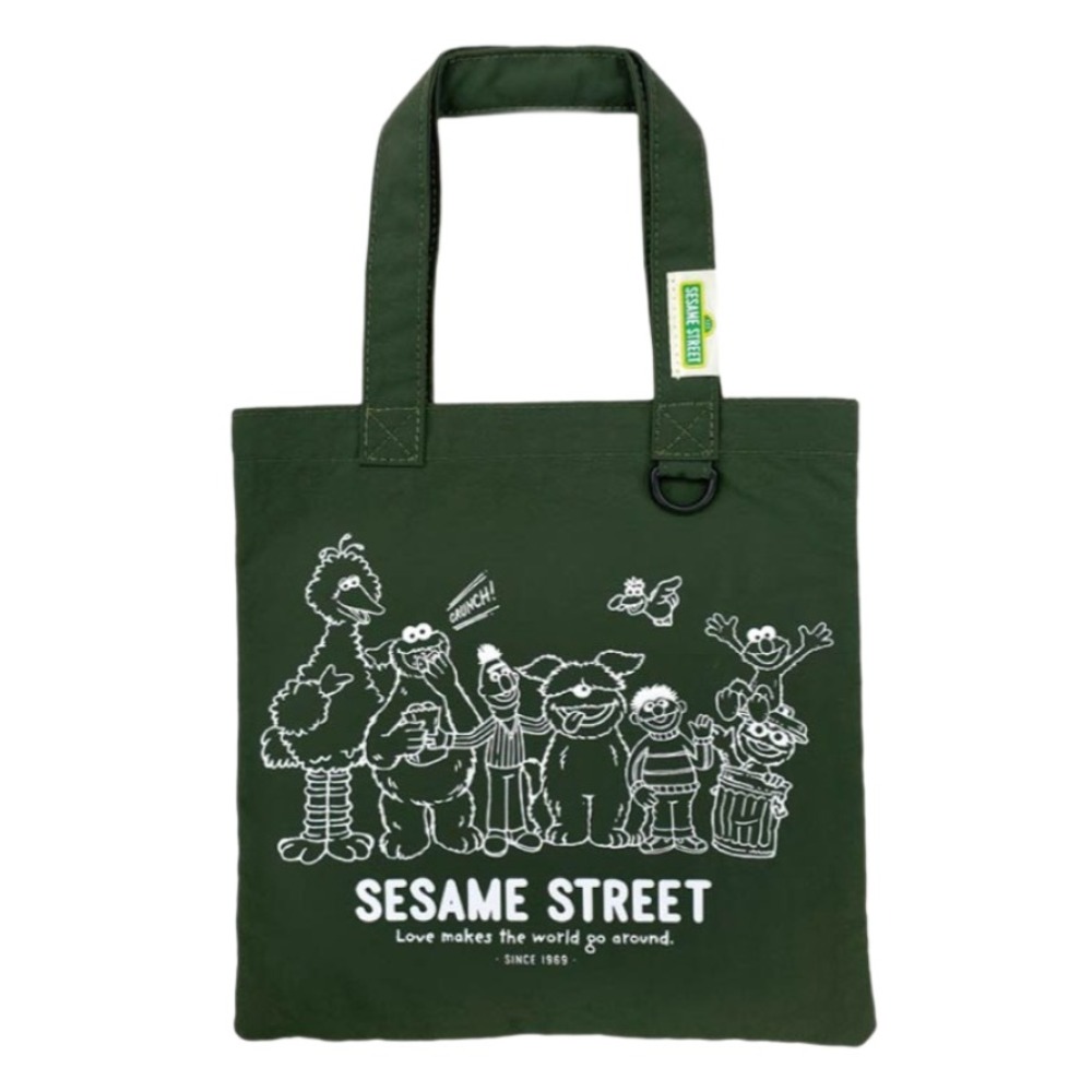 SST-092 ミニフラットトート セサミストリート KH 雑貨のFULTAC（フルタック） 問屋・仕入れ・卸・卸売の専門【仕入れならNETSEA】