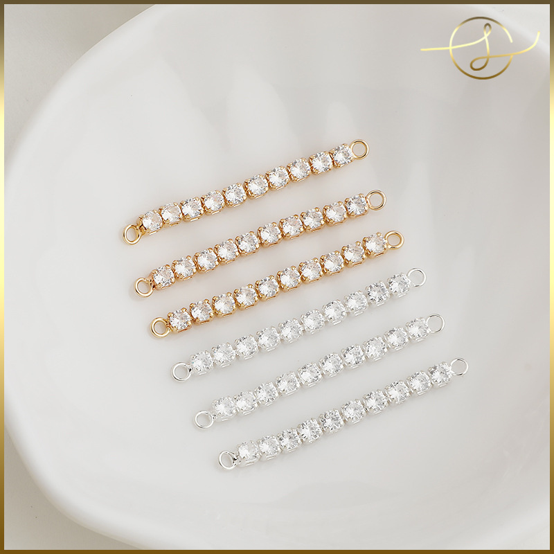 ダイヤチェーン つなぎパーツ ダブル丸カン付き 14Kメッキ デコパーツ DIYパーツ 手芸 基礎金具 | 卸売・ 問屋・仕入れの専門サイト【NETSEA】