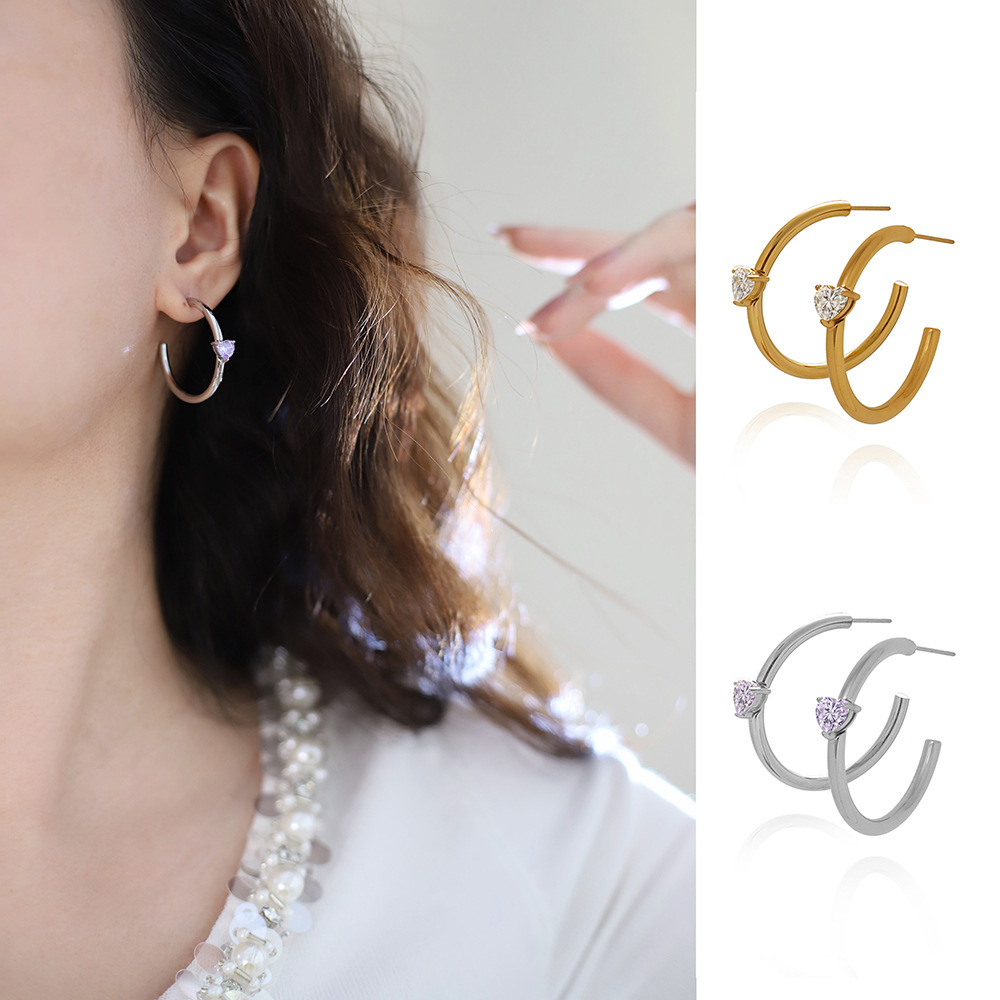 ステンレスピアス アクセサリー 金属アレルギー対応 INS デザイン 18Kコーティング | 卸売・ 問屋・仕入れの専門サイト【NETSEA】