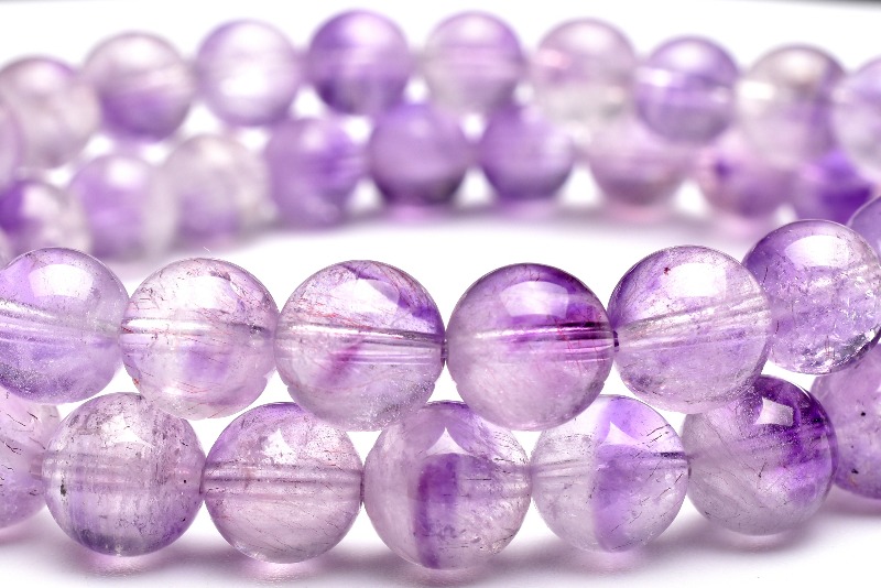 スーパーセブンアメジスト(エレスチャルアメジスト) 9.5mm ブレスレット 1個売り _BG5206-95 株式会社 SEKIKON 問屋・仕入れ・卸・卸売の専門【仕入れならNETSEA】
