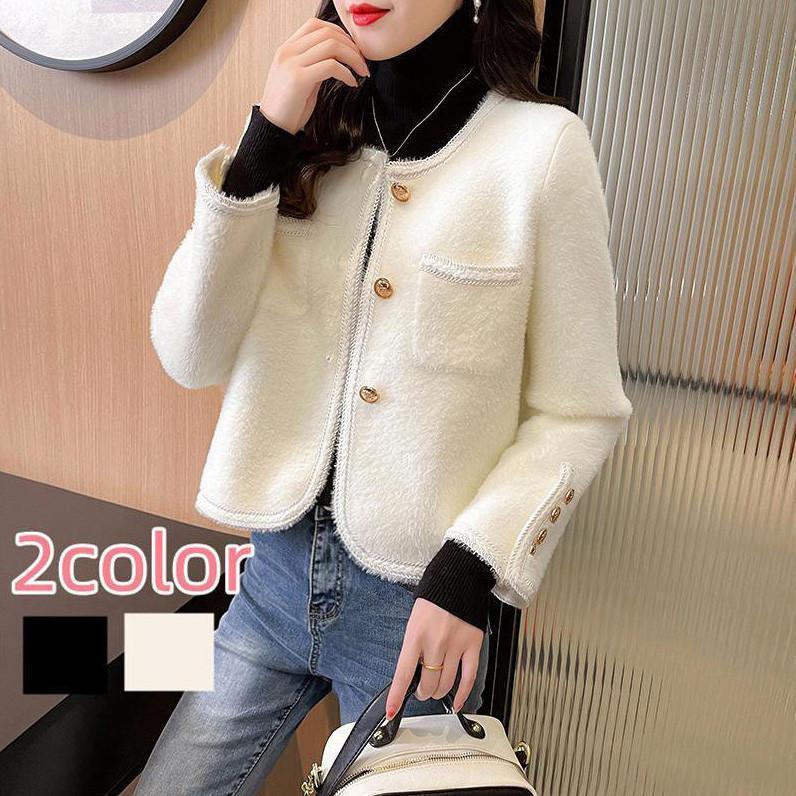 ジャケット レディース 40代 長袖ノーカラージャケット ショット丈ツイードコートアウター 秋服 卒業式 七 個人事業主 桜花屋 | 卸売・ 問屋・仕入れの専門サイト【NETSEA】