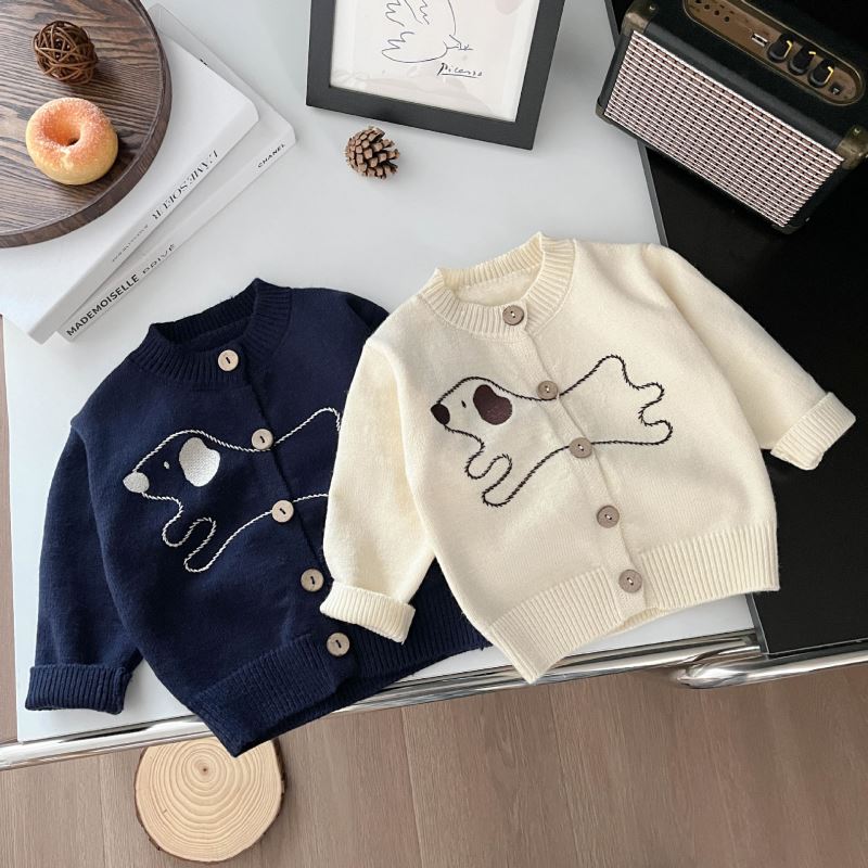 2024★秋冬新作★韓国風子供服★カーディガン★73～110 2色 | 卸売・ 問屋・仕入れの専門サイト【NETSEA】