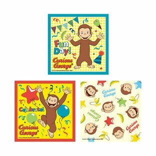 おさるのジョージハンカチーフ3P(カラフルパーティ) セール品専門 Buy-Guy （売買） | 卸売・ 問屋・仕入れの専門サイト【NETSEA】