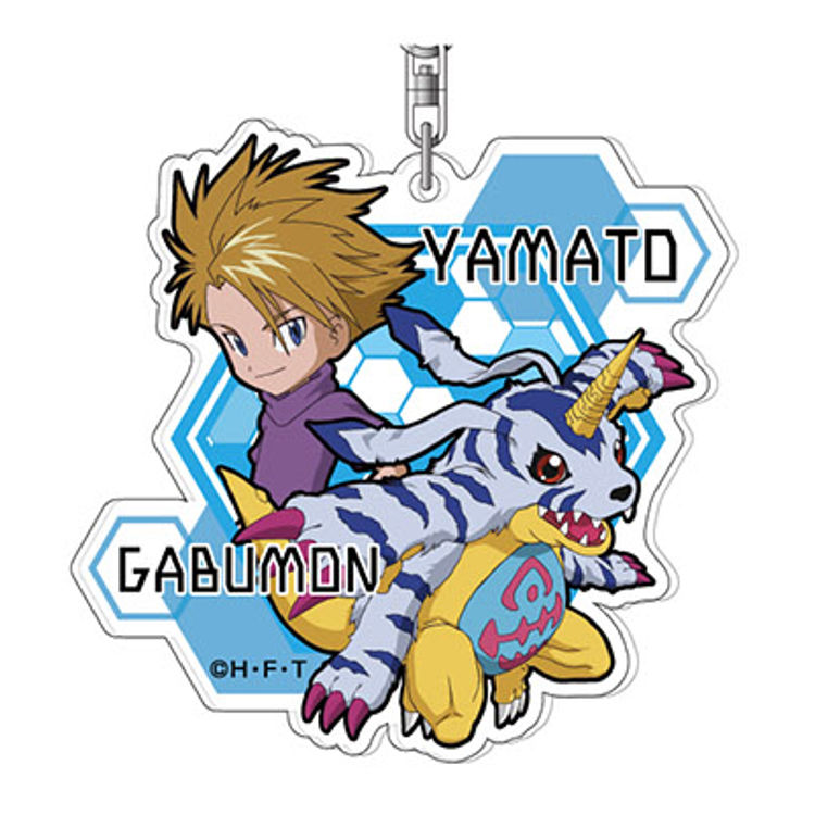 デジモンアドベンチャー アクリルキーホルダー ヤマト&ガブモン | 卸売・ 問屋・仕入れの専門サイト【NETSEA】