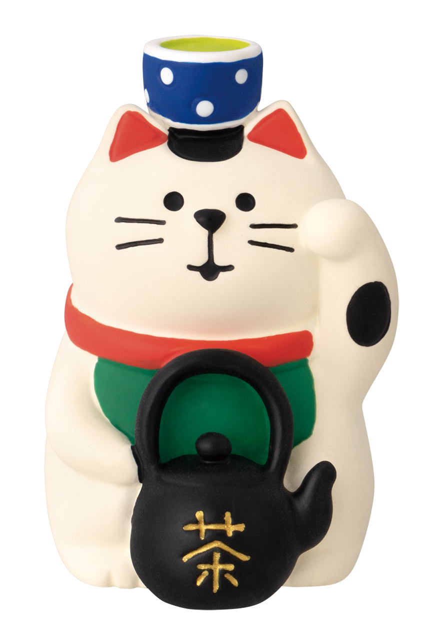 【2月中旬発売予定】ZCB-38375 コンコンブル お茶屋の招き猫 雑貨のFULTAC（フルタック） | 卸売・ 問屋・仕入れの専門サイト【NETSEA】