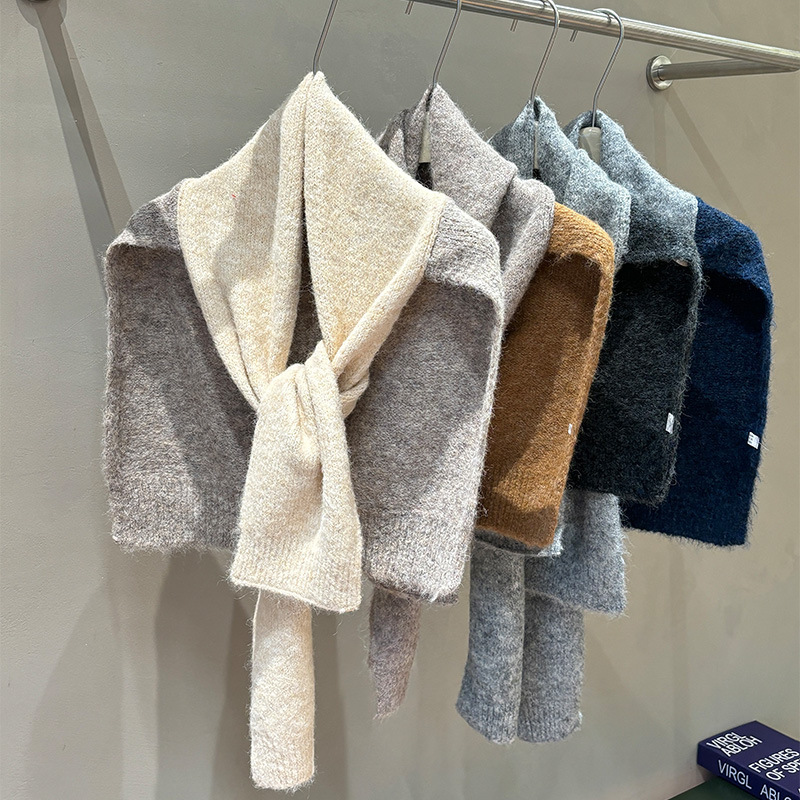 ★全4色★ ニットショール 180*52cm ニットケーブ 韓国ファッション | 卸売・ 問屋・仕入れの専門サイト【NETSEA】