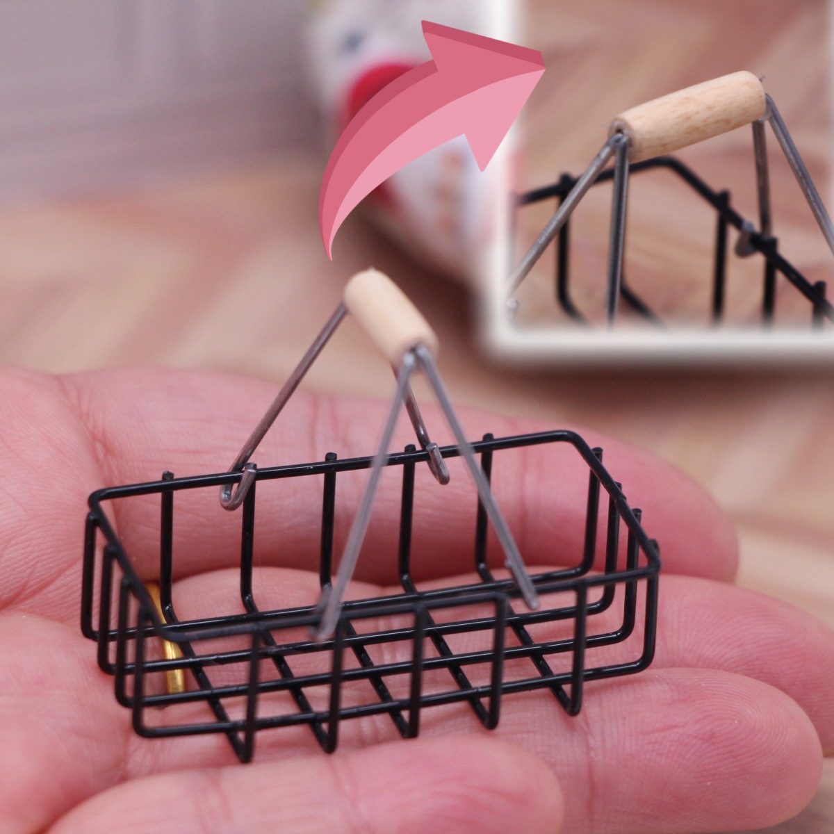 ドールハウス用 Dollhouse OB11 1:12 ミニチュア フィギュア ぬい撮 撮影道具 造景 買い物カゴ模型 微風景 | 卸売・ 問屋・仕入れの専門サイト【NETSEA】