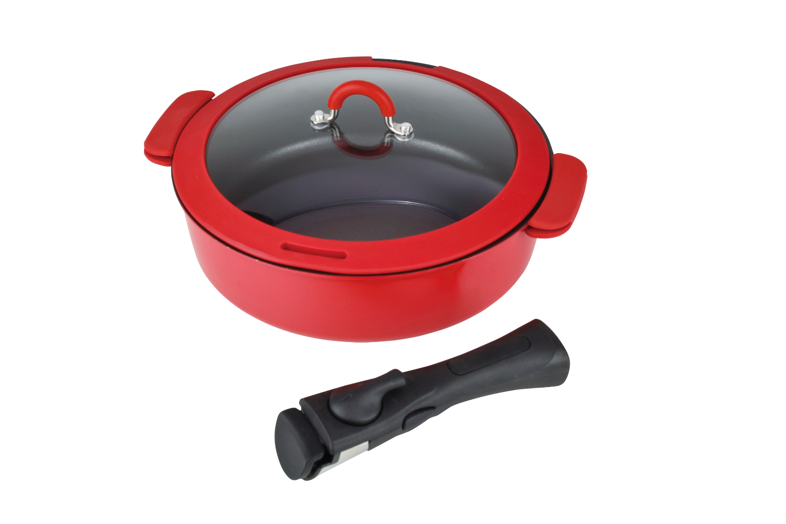 Tomay2WAYマルチパン24cmレッド Pure Rose | 卸売・ 問屋・仕入れの専門サイト【NETSEA】