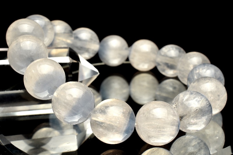 【1点物】半々タイプ ラビットヘアーフローライト 12mm ブレスレット _M5972 | 卸売・ 問屋・仕入れの専門サイト【NETSEA】