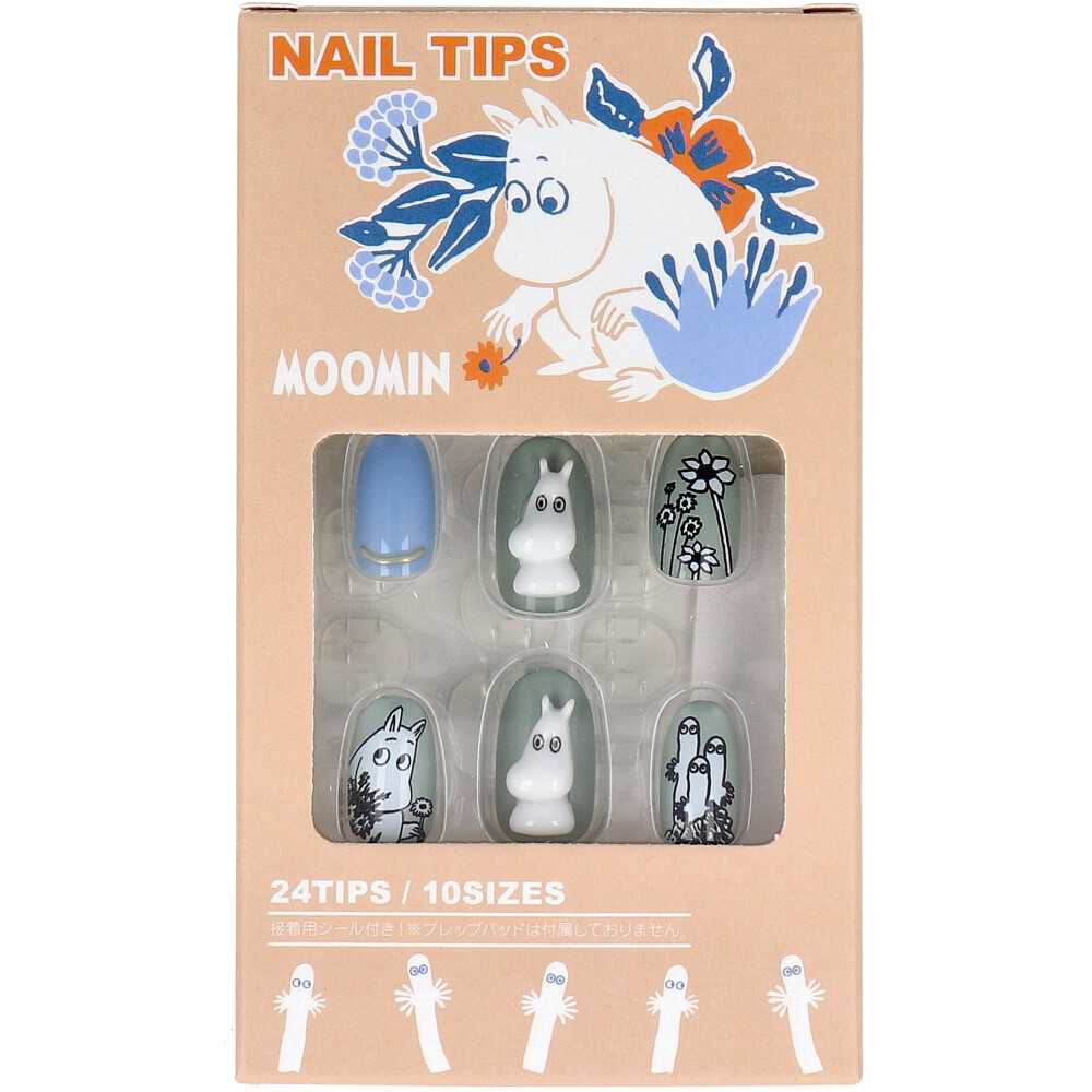 ムーミン ネイルチップ 24枚入 | 卸売・ 問屋・仕入れの専門サイト【NETSEA】