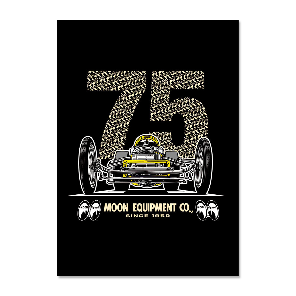 ムーンアイズ MOON EQUIPMENT 75th ポスター MOONEYES | 卸売・ 問屋・仕入れの専門サイト【NETSEA】