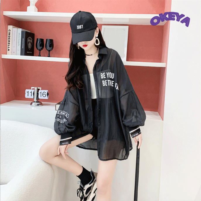 2025年夏新作 レディース服 シャツ 日焼け止め UVカット カジュアル 通気 薄手 2色展開 M#-2XL# | 卸売・ 問屋・仕入れの専門サイト【NETSEA】