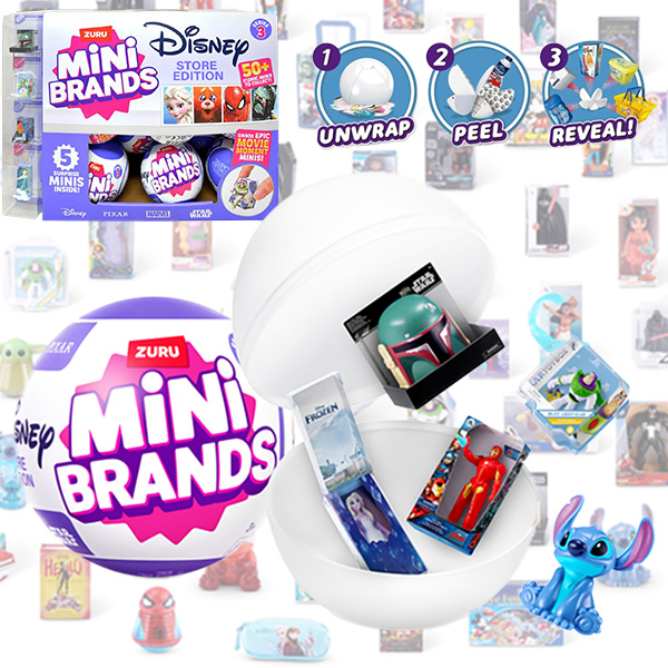 ZURU 5 SURPRISE DISNEY STORE MINI BRANDS | 卸売・ 問屋・仕入れの専門サイト【NETSEA】