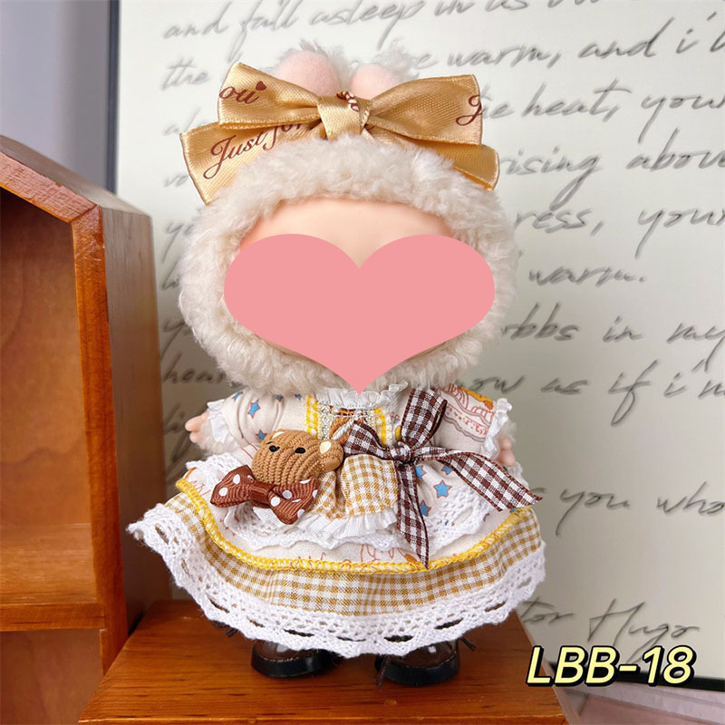 着せ替え ミニドール ぬいぐるみ用 17cmLabubu 10cmぬい服 15cmぬい服 10-20cmぬい通用 服セット | 卸売・ 問屋・仕入れの専門サイト【NETSEA】