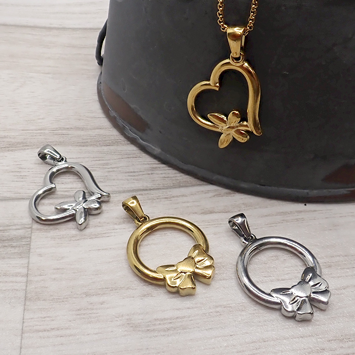 ステンレス製ペンダントトップ 【74. リングデザイン】金属アレルギー対応 メガネホルダー | 卸売・ 問屋・仕入れの専門サイト【NETSEA】