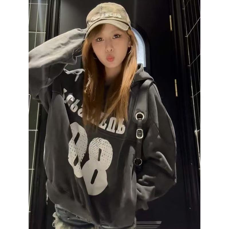 【予約226769】大きいサイズ秋冬新作 韓国風 レディース ファッション カジュアル パーカーM~3L裏起毛 | 卸売・ 問屋・仕入れの専門サイト【NETSEA】