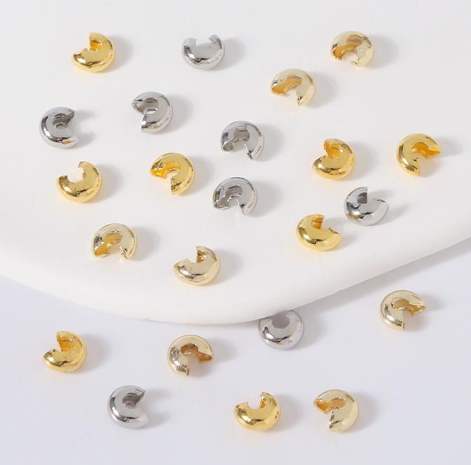 DIY手芸部品 銅ベース14Kゴールドメッキ 変色防止 Cカーブビーズキャッチャー 開閉式ポジションビーズ | 卸売・ 問屋・仕入れの専門サイト【NETSEA】