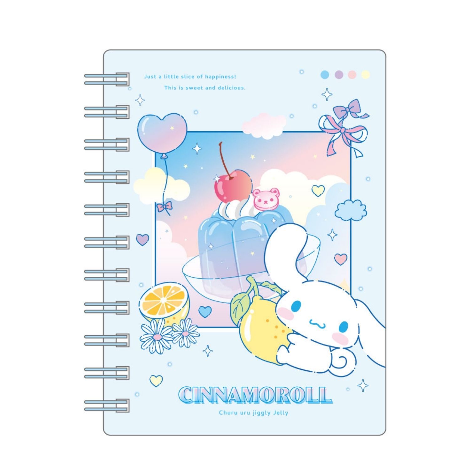 【2月予定】 SR-5562046JC サンリオ ちゅるっとA6リングノート ジグリーゼリー／シナモロール | 卸売・ 問屋・仕入れの専門サイト【NETSEA】