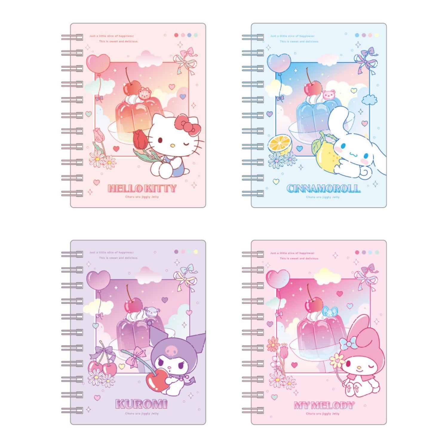 【2月予定】 SR-5562046JC サンリオ ちゅるっとA6リングノート ジグリーゼリー／シナモロール | 卸売・ 問屋・仕入れの専門サイト【NETSEA】